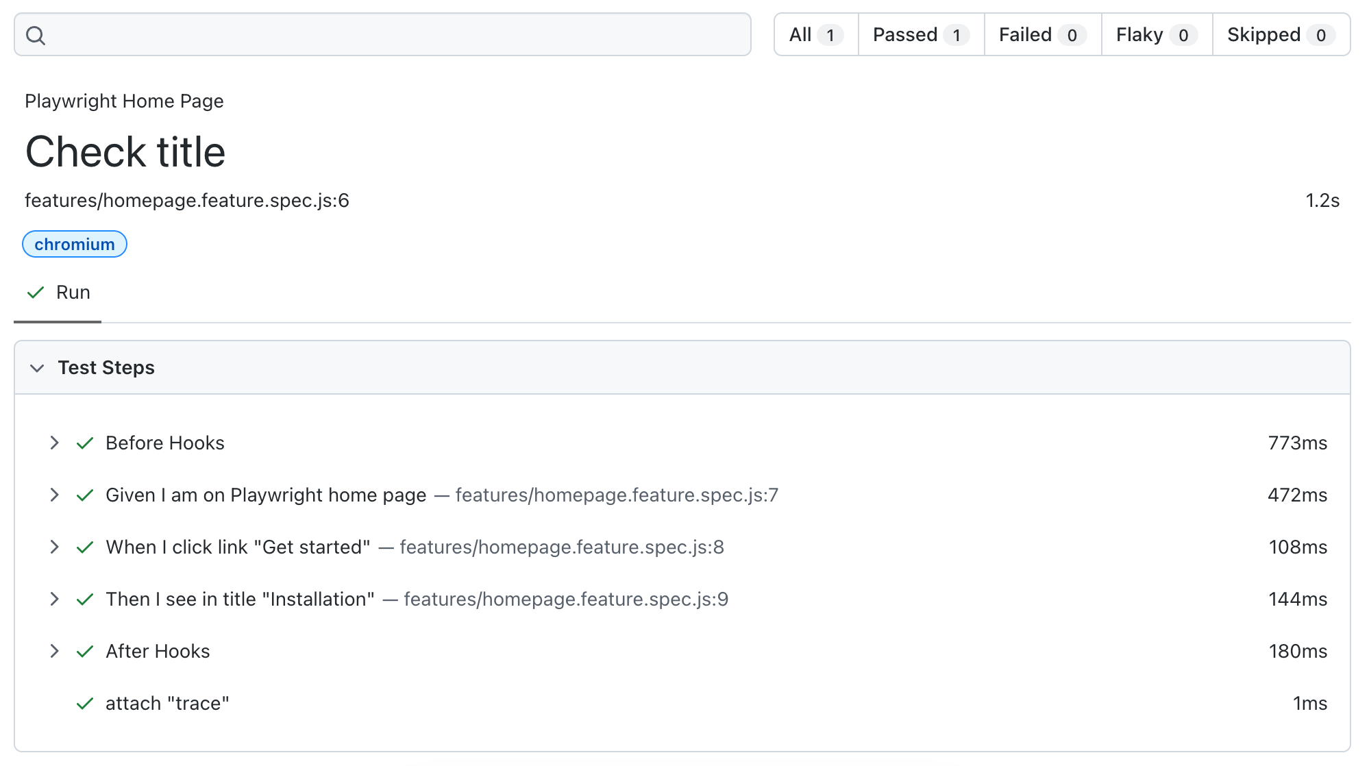 Playwright-BDD documentation